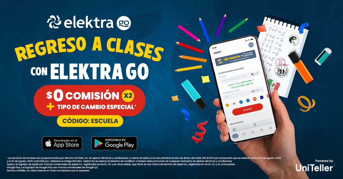 Envía Dinero a Casa para los Gastos de Regreso a Clases